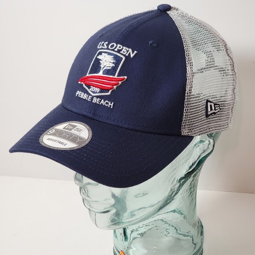 New Youth 2019 US Open Pebble Beach Golf Mesh Snapback Blue / White Hat ...