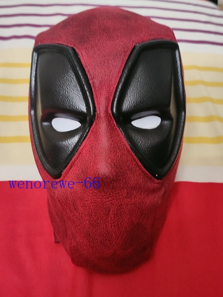 New US STOCK Deadpool 3 Wade Wilson Face Shell Mask Cos Prop Mask ...