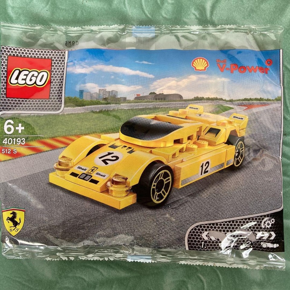 LEGO Shell Ferrari Complete 7 Set 40190 40191 40192 40193 40194 40195 ...