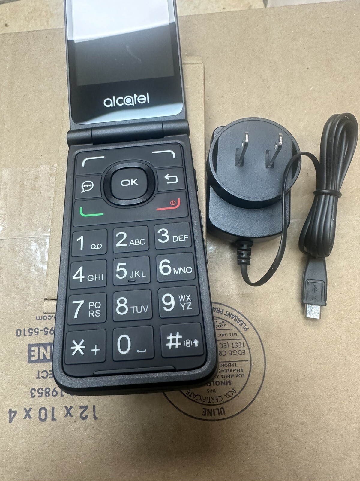 Verizon Flip Phone Alcatel 4051S GO FLIP V 4G LTE Unlocked Very Good | eBay