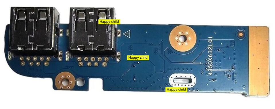 USB BOARD LS-H327P For HP 15-DW 15-DW0043DX L52039-001 | eBay
