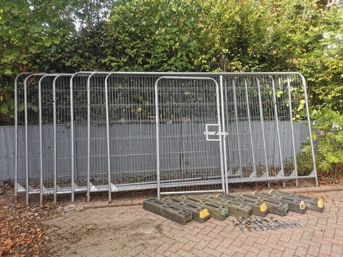 Heras (‘Harris’) fence & Gate 7 panels. Collect From Shenfield | eBay UK