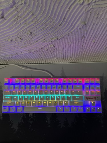 Red Dragon RBG Mechanical Gaming Keyboard with Blue Switches (Slightly ...