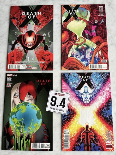 Death of X #1 - #4 Full Series NM 9.4 - Buy 3 for FREE Ship! (Marvel ...