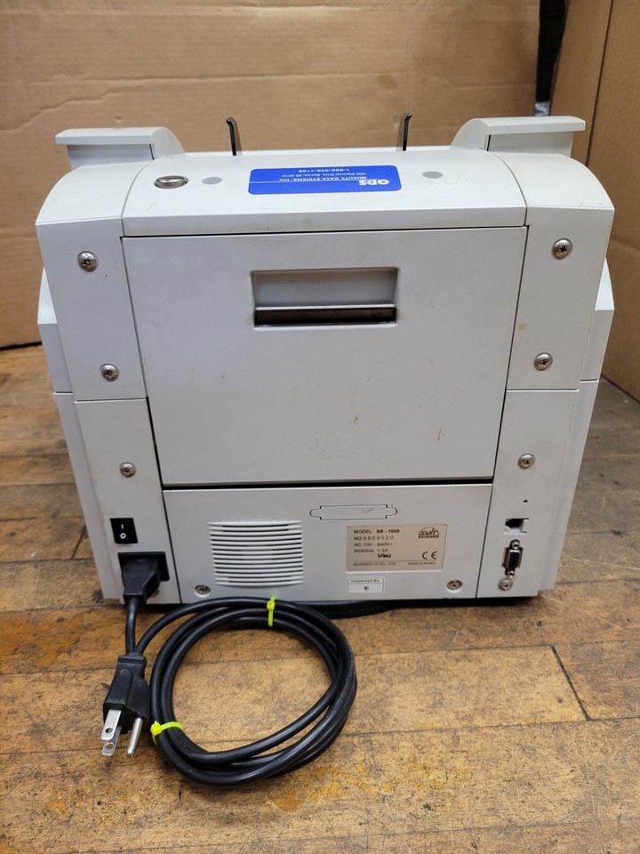 Shinwoo SB-1000 Currency Counter Money Bill Discriminator Sorter PARTS ...