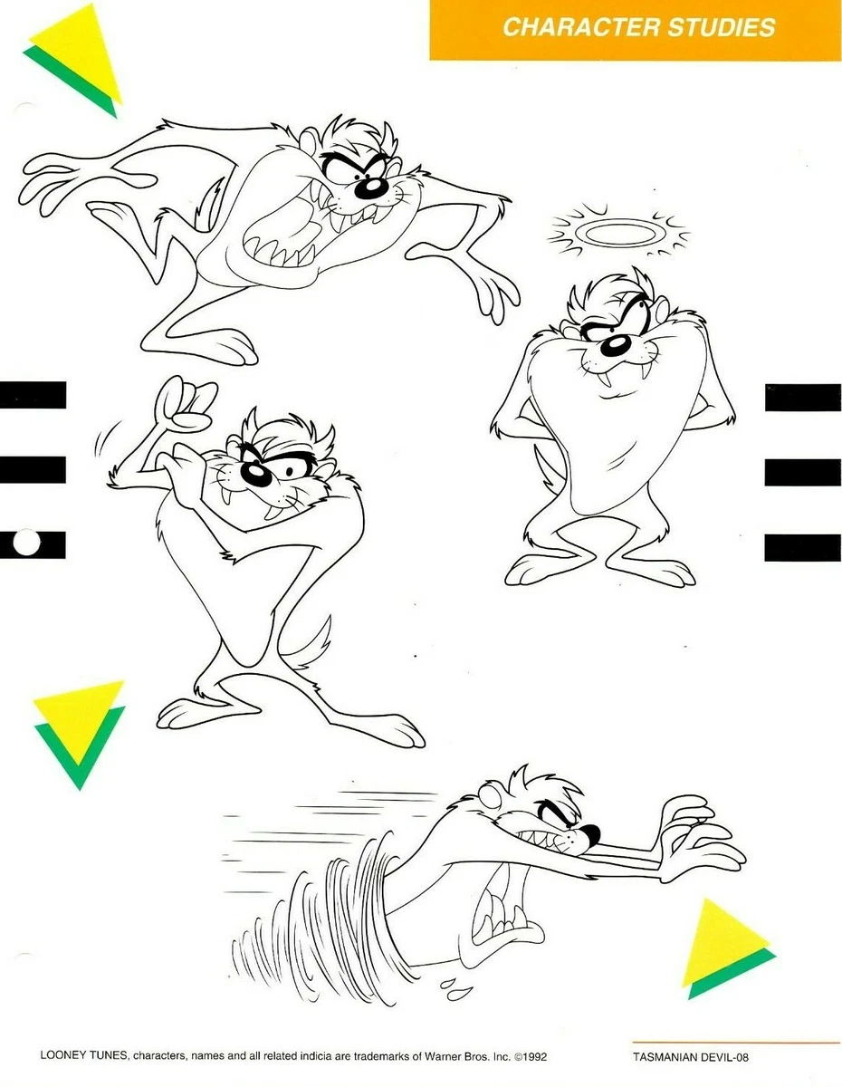 Devil Model Sheet