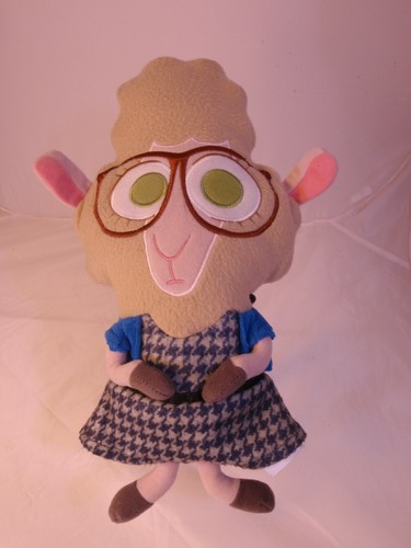Disney Zootopia Lamb Sheep Assistant Mayor Dawn Bellwether Soft Plush ...