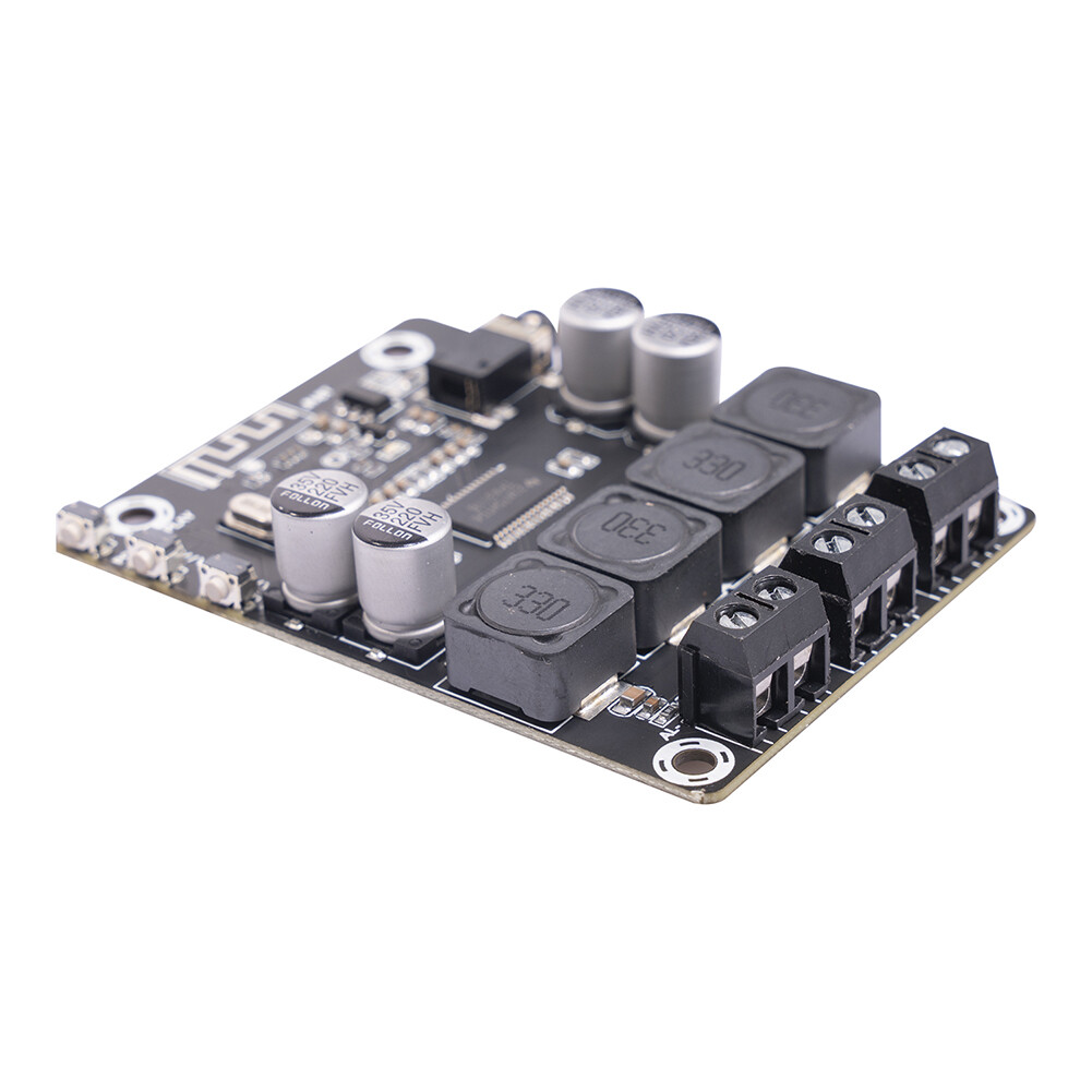12V 24V Audio Power Amplifier Bluetooth-compatible PCB Board Integrated ...