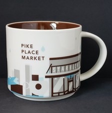 You Are Here – Pike Place Market – Starbucks Mugs