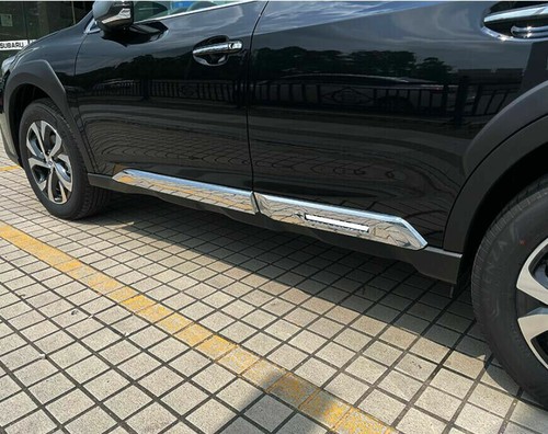 4pcs ABS Chrome Side Door Molding Body Cover Trim For 2020-2022 Subaru ...