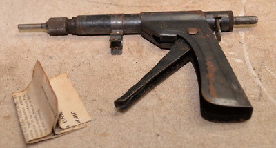 Vintage Kex Crown Jewel Jiffy Gun tire plug installer garage repair ...