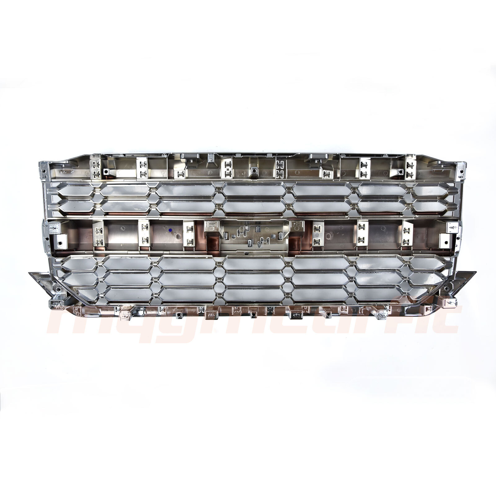 2016-2018 Chevy Silverado 1500 front upper bumper grille Chrome OEM ...