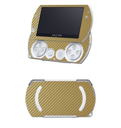 Golden Carbon Fiber Vinyl Decal Skin Sticker for Sony PSP GO | eBay