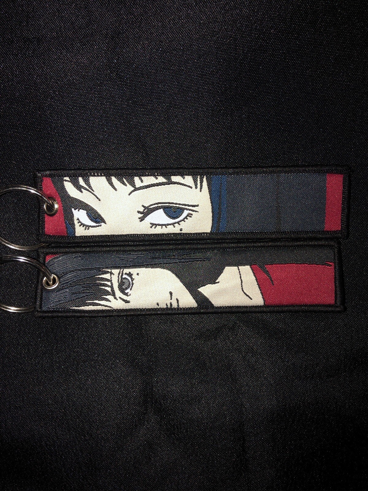 Tomie Anime Embroidery Keychain Embroidered Jet Tag Tomie Kawakami | eBay