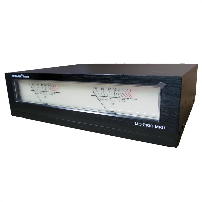 Analog VU Meter Sound Level Indicator Display DB Panel Audio Spectrum ...