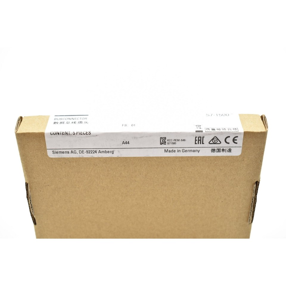 Siemens S7-1500 U-Connector 6ES7590-0AA00-0AA0 New 6ES7 590-0AA00-0AA0 ...