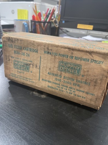 Murphy Diesel Fuel Filter Cartridge (MDA-38-24) Antique (Brand New) | eBay