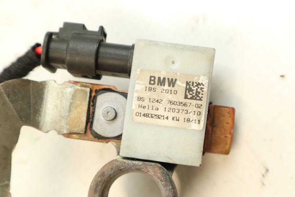 BMW E60 E61 E70 E71 E93 Negativo Cavo Batteria Unità Ibs 7603567 | eBay