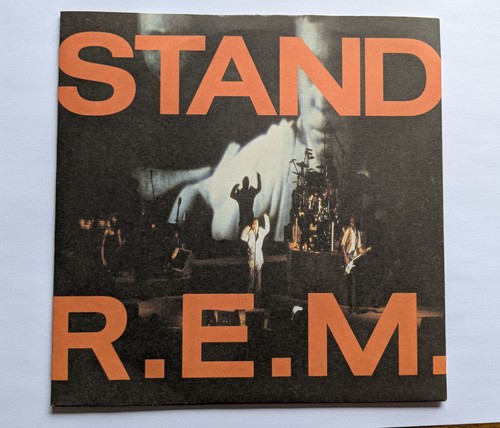 R.E.M. - STAND RARE 7" CONCERT SLEEVE UK PRESS 1989 WARNER BROS ALT ...