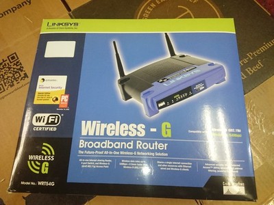 Linksys WRT54G v2 WiFi router 2.4ghz G with box! READ | eBay