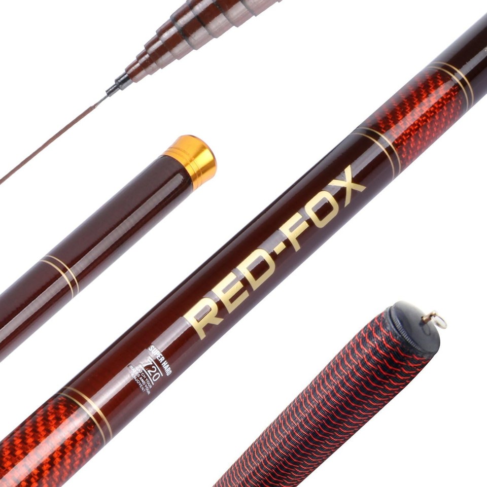 Goture Tenkara Telescopic Fishing Rod Kit - 2 Collapsible Crappie Rods ...