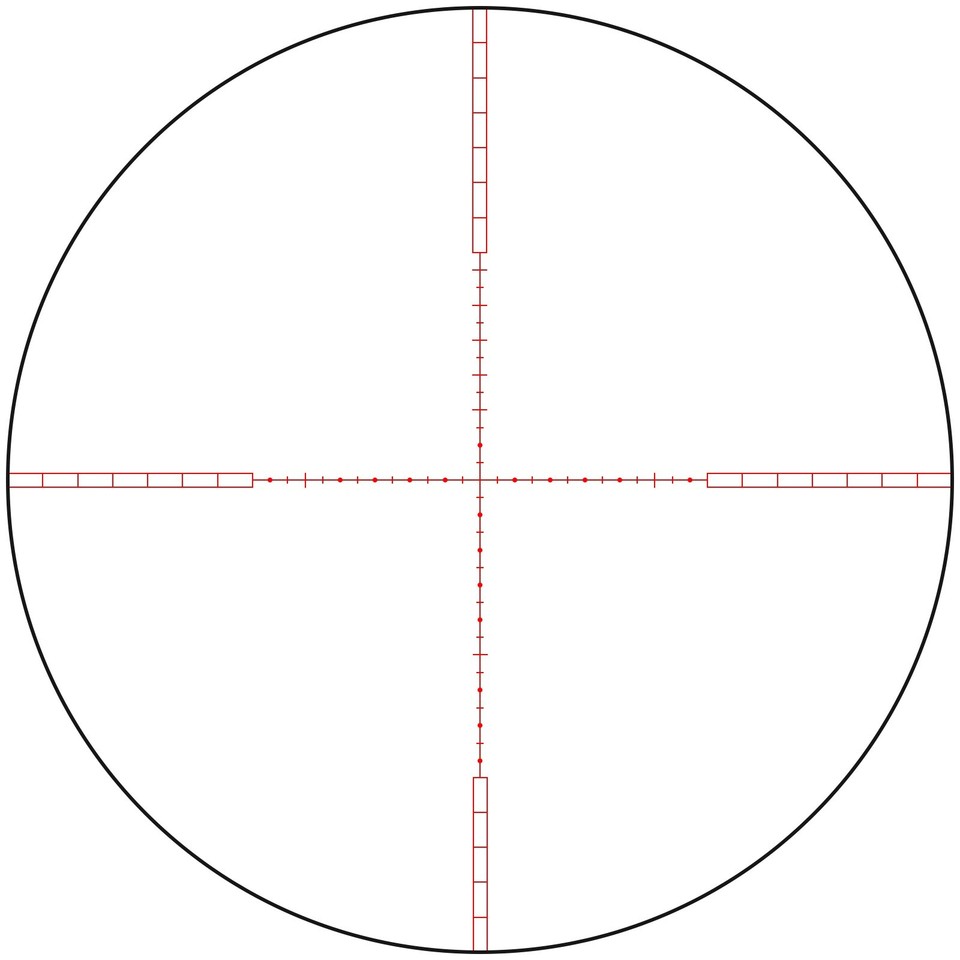 SPINA OPTICS 6-24x50 Rifle Scope Sight BDC Mil Dot Glass Etched Reticle ...