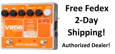 New Electro-Harmonix EHX V256 Vocoder Vocal Microphone Mic Guitar ...