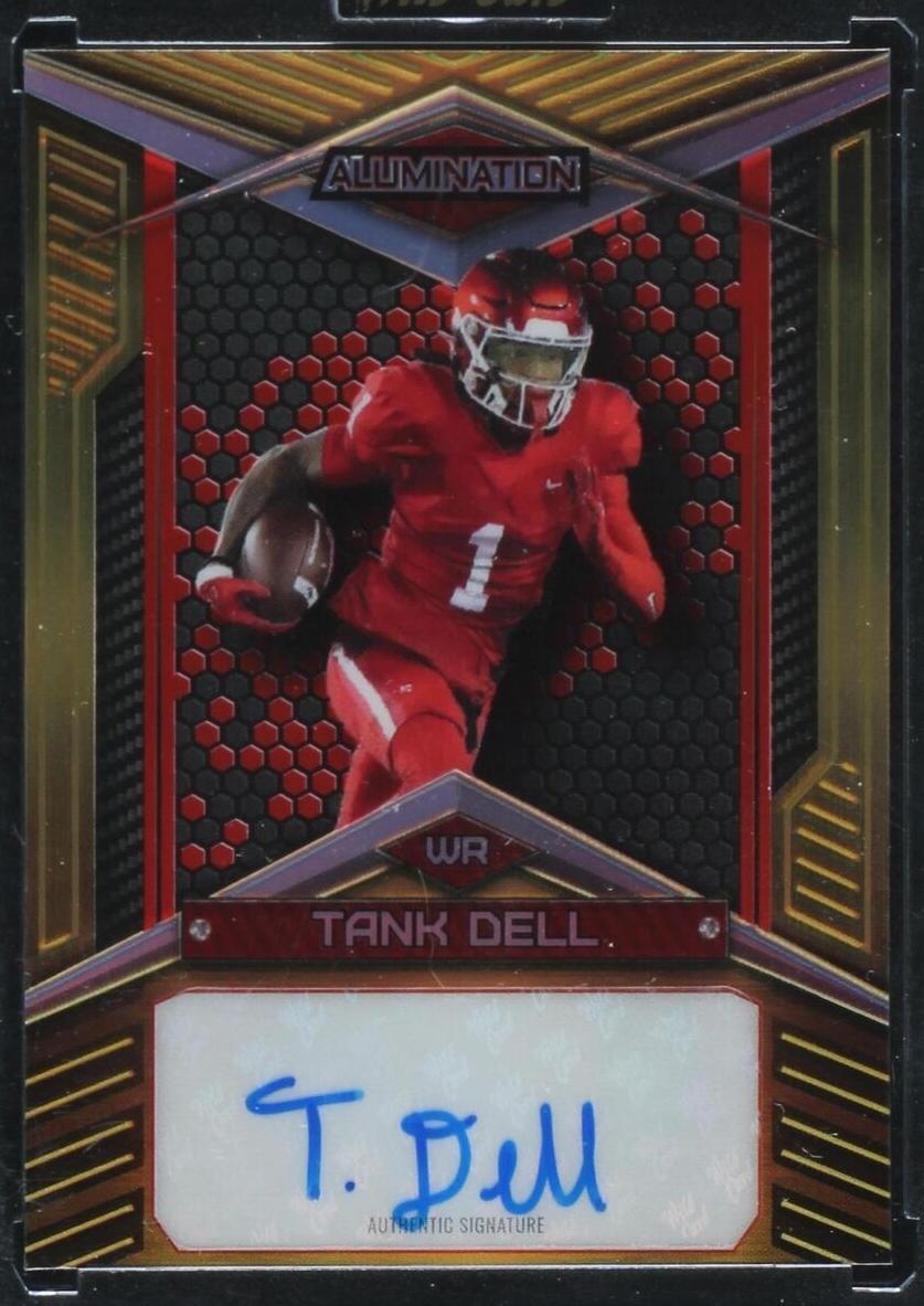 2023 Wild Card Alumination Draft - Base Autograph Tank Dell #AB-105 ...