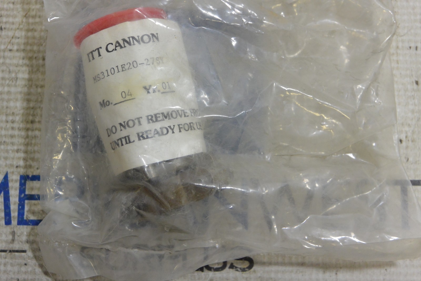 MS3101E20-27SY ITT Cannon 5 Pin Connector NEW | eBay