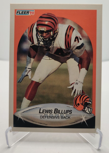 1990 Fleer Lewis Billups Cincinnati Bengals #210 football card | eBay