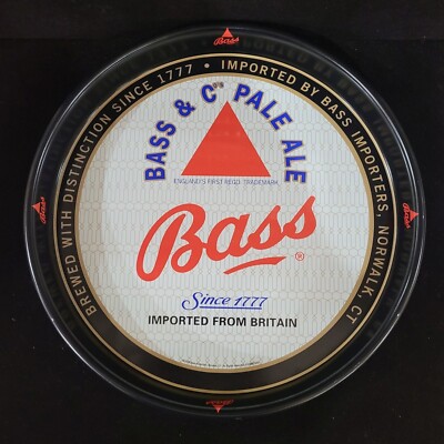 NEW Bass Beer Tray Metal 13" Size - Pale Ale - Great Graphics ...