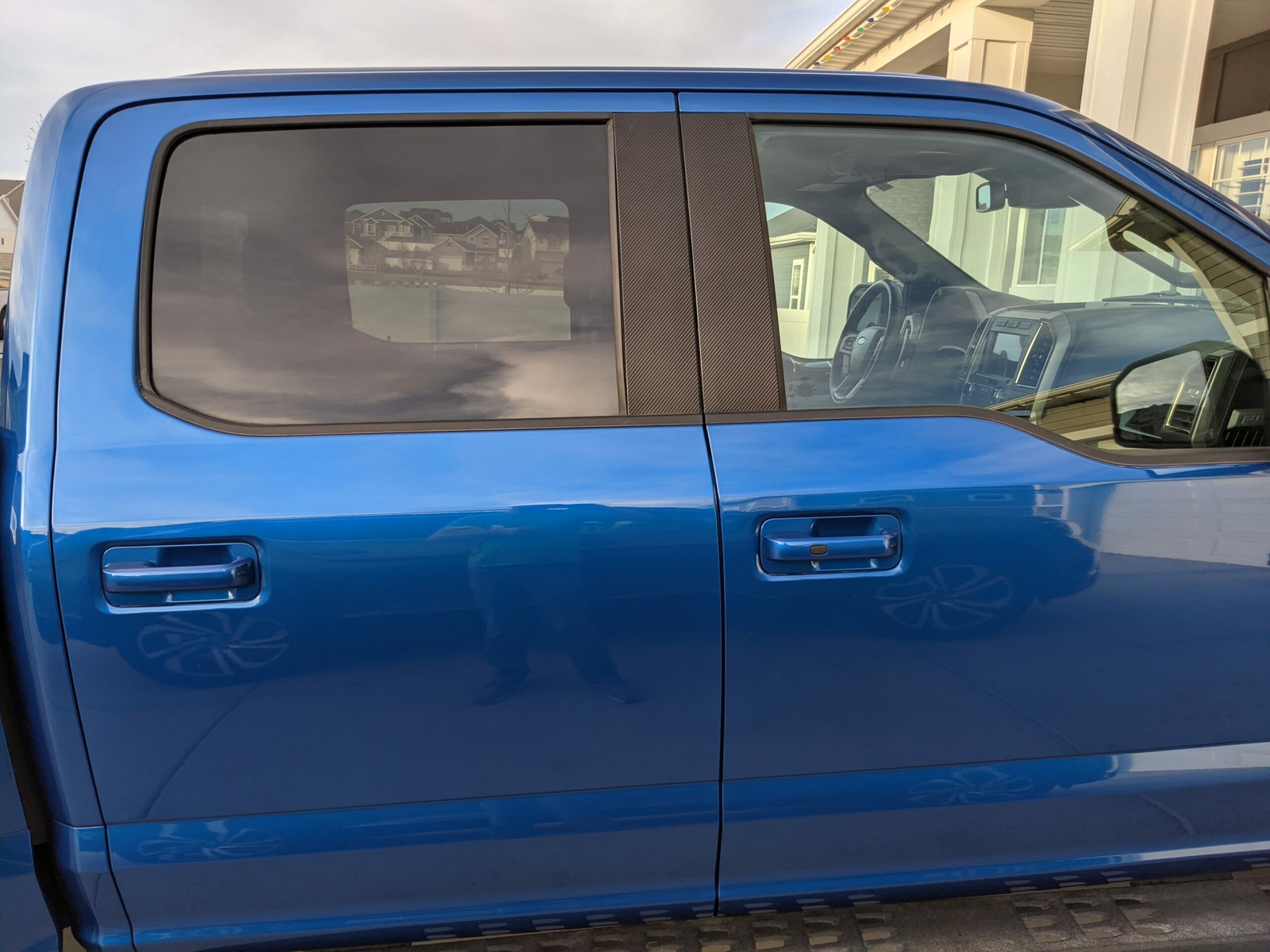 2015-2020 Ford F-150 Door Pillars Overlay Vinyl Decals 4 Pc 2018 2019 ...