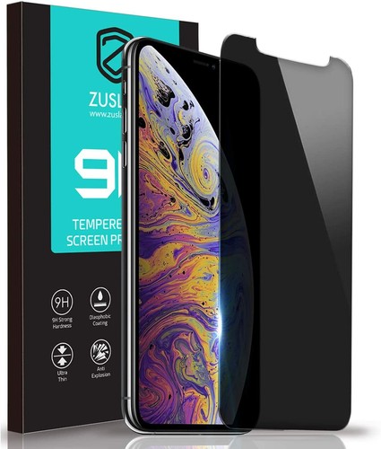 for iPhone 11 Pro/ iPhone X/XS Coverage Screen Protector Tempered Glass ...