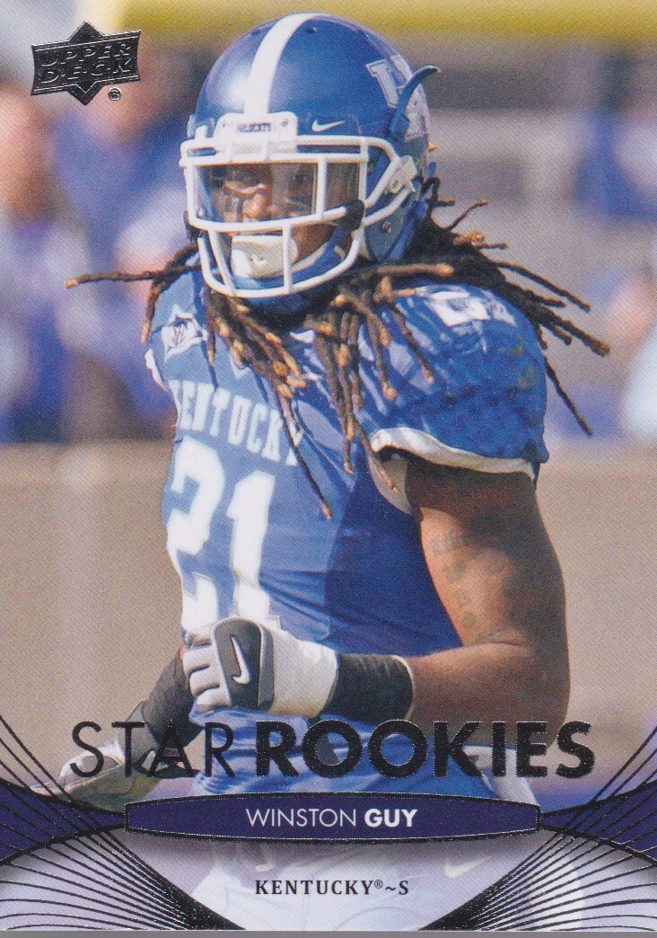 2012 Upper Deck Rookie Star Rookie #70 Winston Guy Kentucky Wildcats | eBay