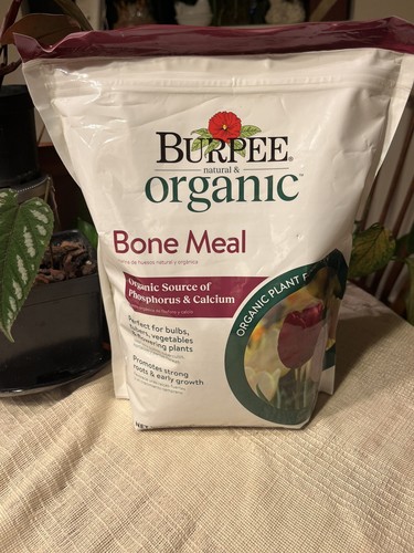 Burpee Bone Meal Fertilizer Add to Potting Soil Root Development 3lb 1 ...