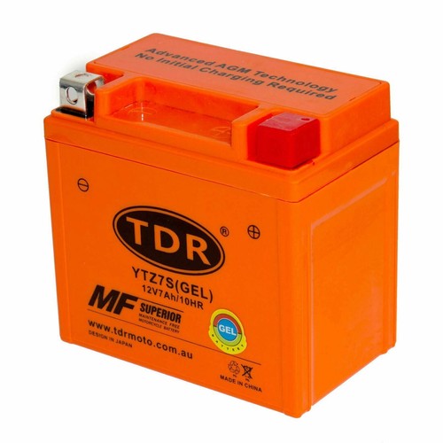 YTZ 7S 12V 7A GEL Battery for Suzuki DRZ250 Kawasaki 450/1000 KLX450R ...