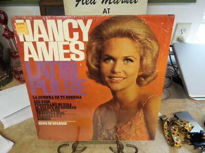 Nancy Ames Latin Pulse Epic Latin folk LP VINYL ALBUM | eBay