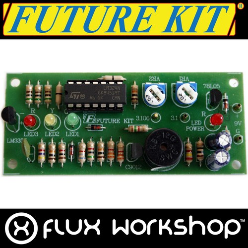 Future Kit Body Temperature Monitor DIY Kit Buzzer Soldering Flux ...