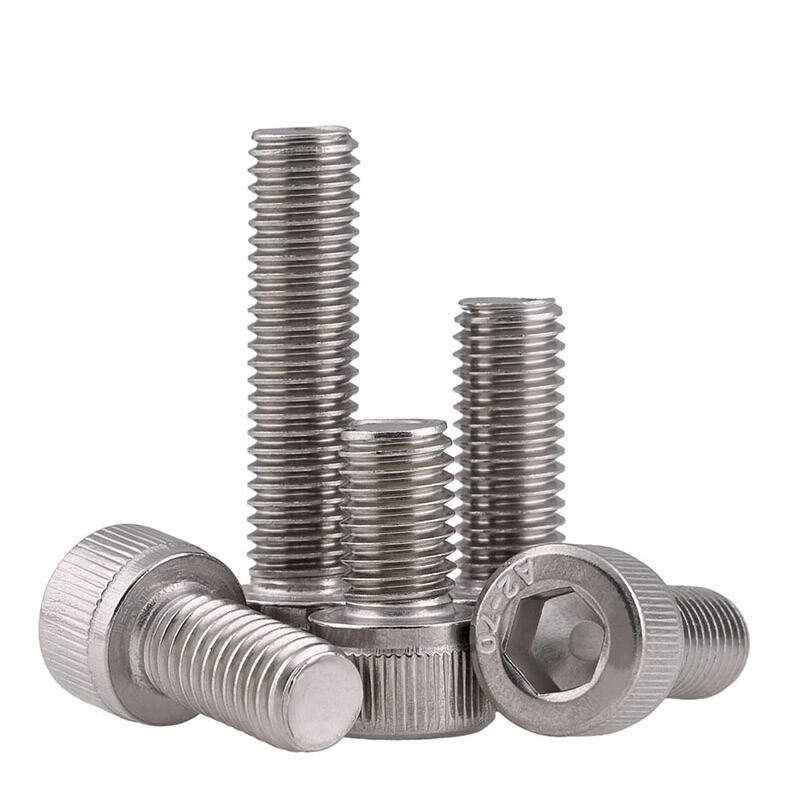 M5 M6 Stainless Steel Socket Head Cap Screw A2 /18-8 Metric DIN 912 Hex ...