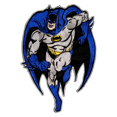 Batman Embroidered Big Patch 80s Retro Super Friends Justice League ...