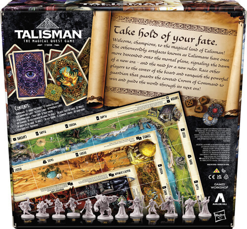 Hasbro Gaming - Talisman: The Magical Quest Board Game, 5th Edition ...