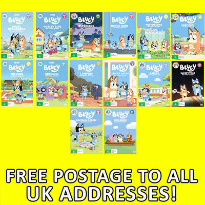 Bluey COMPLETE Season Series Volume 1 - 14 1 2 3 4 5 6 7 8 9 10 11 12 ...