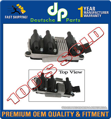 AUDI A4 A6 VW PASSAT 2.8 V6 IGNITION COIL PACK Packs 078 905 104 / ...