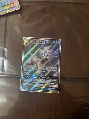 Pokemon TCG Alolan Persian GX Full Art Holo Card 219/236 Sm-Cosmic ...