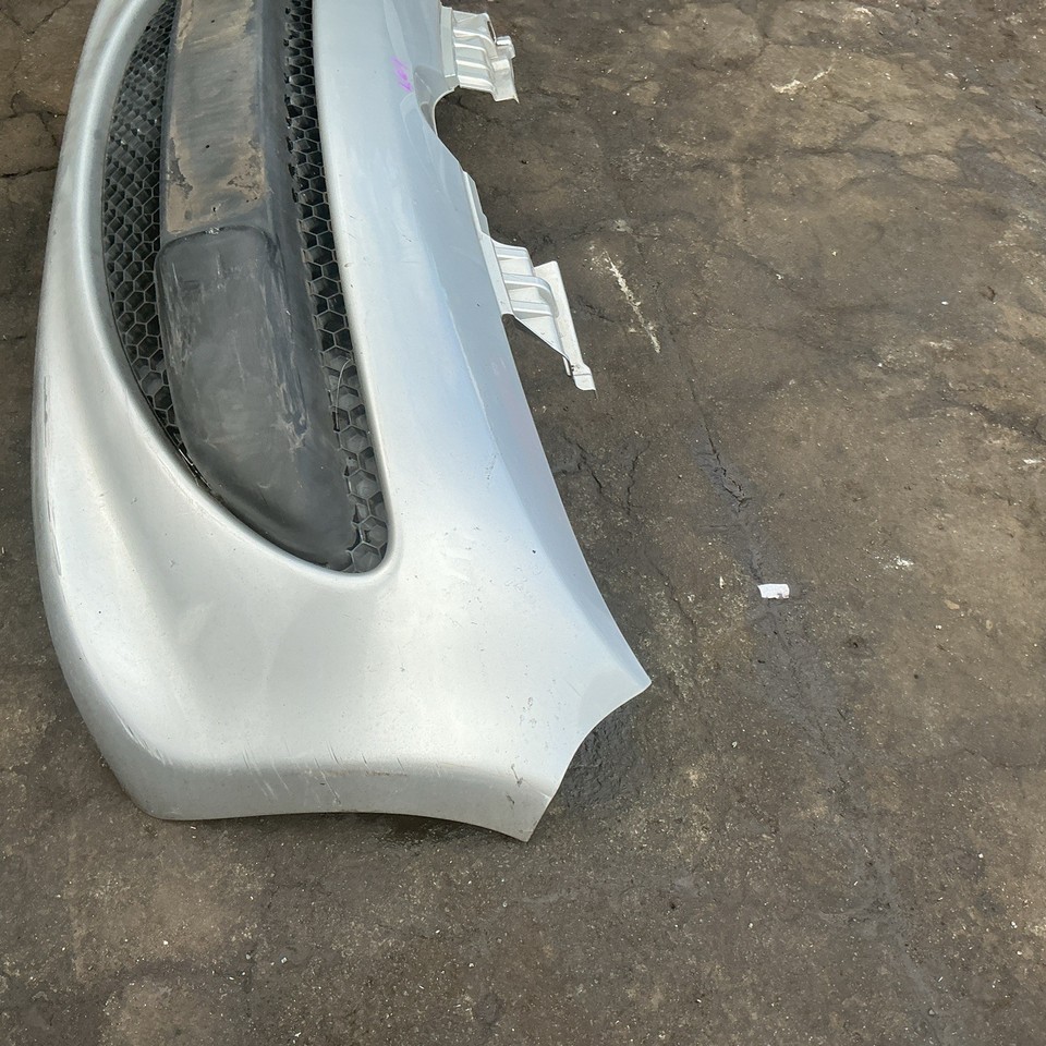 PEUGEOT 107 05-09 PRE FACELIFT COMPLETE FRONT BUMPER KTB SILVER GREY ...