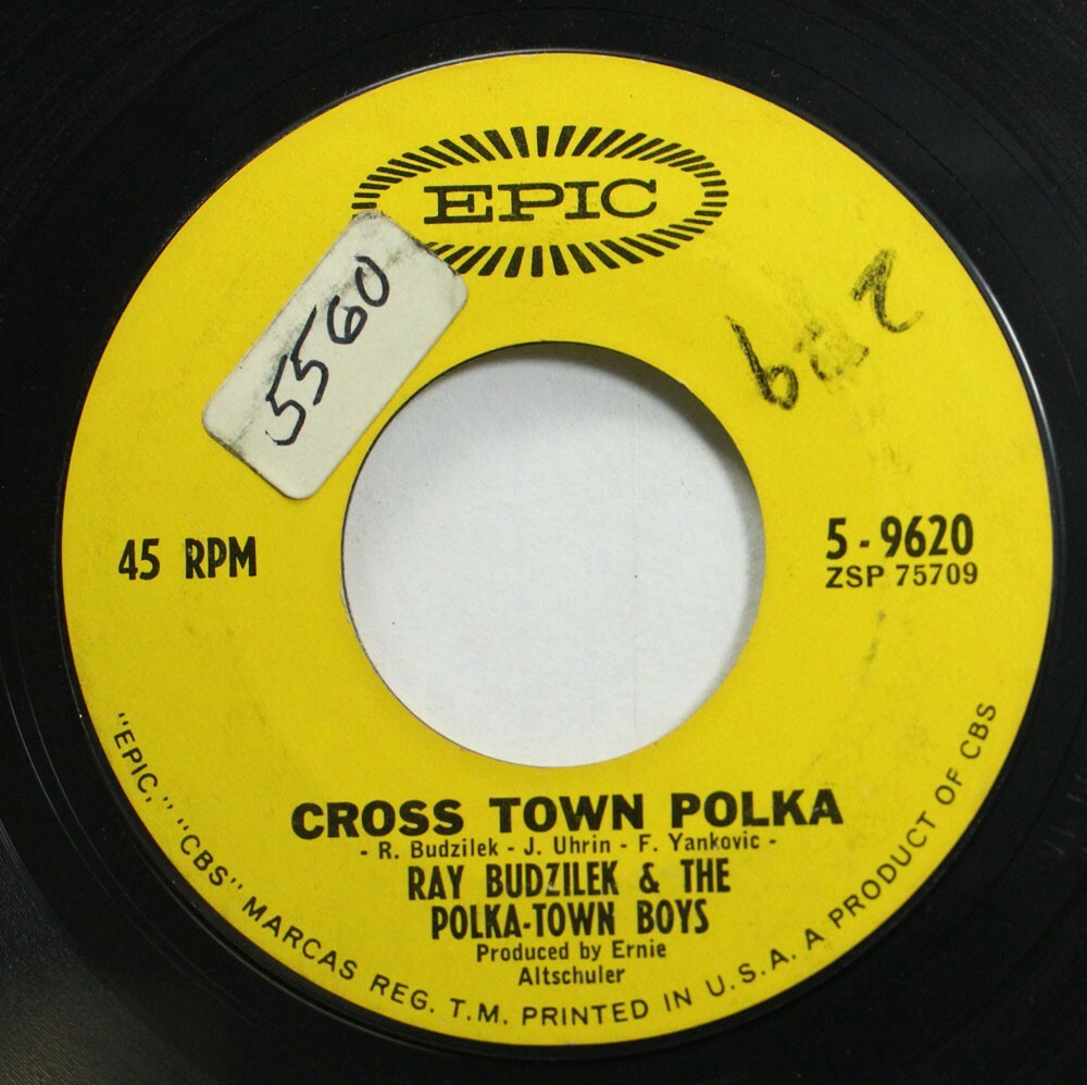 Polka 45 Ray Budzilek & The Polka-Town Boys - Polka-Town Hop / Cross ...