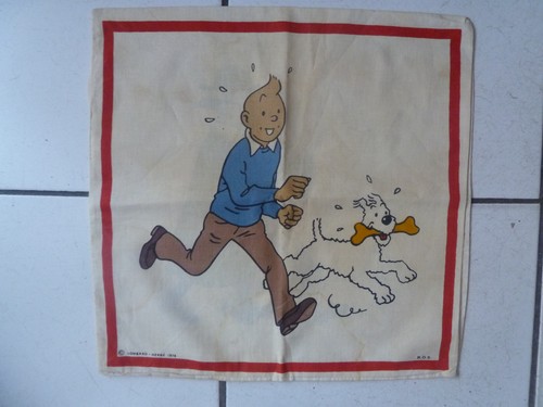 TINTIN / TAIE D OREILLER RDS LOMBARD 1979 / 40 X 40 CM | eBay