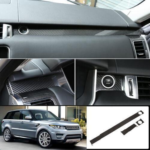 Dash Strip Trim Dry Carbon Fiber For Range Rover Sport 2014-2022 Center ...