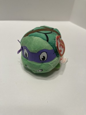 Teeny Ty Donatello Mini Plush TMNT Ninja Turtles Green Purple | eBay