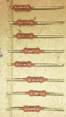(10 pcs) 210 Ohm +- 0,5% precision resistors S2-36 (C2-36). NOS ...